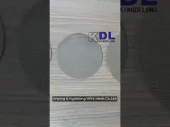 high tensile spring steel woven wire mesh screen for 30° 180° hook type and long slot