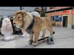 realistic animatronic life size lion  customized available 12 months warranty