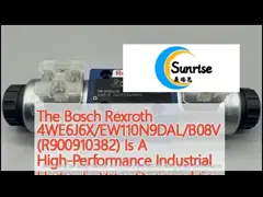 Bosch Rexroth 4WE6J6X/EW110N9DAL/B08V válvula hidráulica industrial para direção do fluxo de óleo
