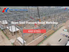 factory steel structure building construction prefabricated gable frame metal building