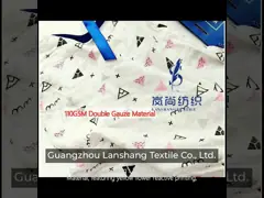 110gsm double gauze material