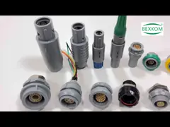 bexkom plastic push pull cable connectors waterproof peek insulator