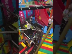 customized ninja indoor playground 100 - 500kg capacity ninja warrior indoor playground