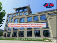 Flessibile e sostenibile edificio di struttura in acciaio prefabbricato per magazzini con potenziale di espansione