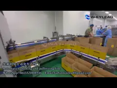 Ligne d'emballage automatique de haute précision de haute performance Ensemble complet de machines de transport, d'étanchéité et de palettisation des emballages