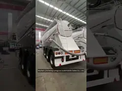 cimc 3-axle heavy-duty 50 cubic meters 80 tons bulk transport semi-trailer