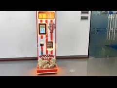 lcd screen popcorn vending machine automatic for snack dispensing