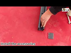 ポリッシュされたラミネート テンパレート アルミガラス レンディング バルストラド 屋外