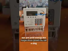 80a single phase digital meter , 1000imp/kwh prepaid kwh meter