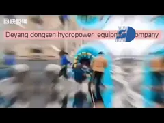 5m-500m customized efficiency steel and stainless steel hydroturbine generator