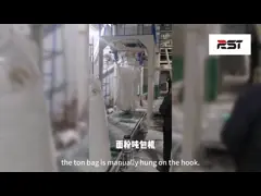 clay fine granule packaging machine valve bulk bag packing machine