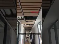 customized led curved light 60w 3000lm-10000lm curved led ceiling light