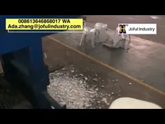 D2刃プラスチック固まりPPのPEポリ塩化ビニールPS 22KWモーターのための単一シャフトのシュレッダー