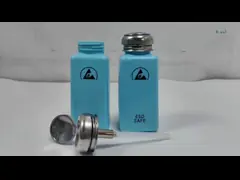 cleanroom hdpe plastic esd alcohol bottle 240ml