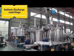 Pgz-Serie vollautomatisierte vertikale Sanitär-Bodenentladungsschaber-Zentrifugen