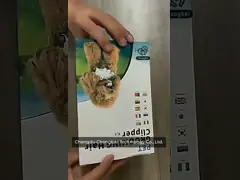 1500mA Batteria Animali da compagnia Trittatore di capelli Incordabili per cani Clipper ricaricabile Lame in ceramica