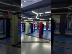 ironman im.lb.01 girasol óptico multicolor de puertas de velocidad para control de acceso a edificios