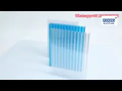 4mm 6mm 8mm Dicke Zwillingswand PC Hohlplatte Polycarbonatplatte für Dach/Gewächshaus Modernes Design OEM/ODM