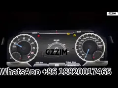 toyota prado dashboard panel virtual instrument cluster cockpit lcd speedometer