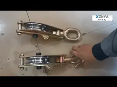 1 τόνος 2 τόνος 5 τόνος Στρίψιμο με μπλοκ τροχαλιού Διάταξη μετάδοσης Στρίψιμο εργαλείων με μπλοκ διπλού τροχαλιού χάλυβα