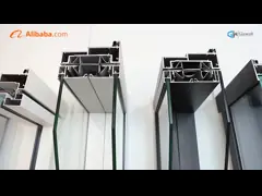 affordable and elegant 25mm/40mm/60mm very narrow office glass partition walls suport customization