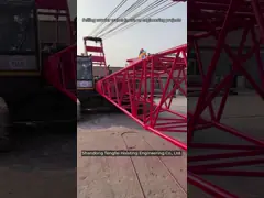 hydraulic second hand 320t construction crawler crane / travel speed 1.2 km/h crawler crane sany