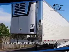 3-axle cold chain frozen semi trailer refrigerated trailer
