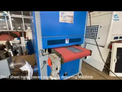 high efficiency metal sheet automatic sanding deburring machine