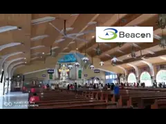 air cooling 24 foot hvls fan gearbox hvls warehouse fan good ventilation