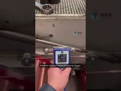 LCD デジタル 緊張計 アルミ合金 ストライプ と ワイヤ 緊張計