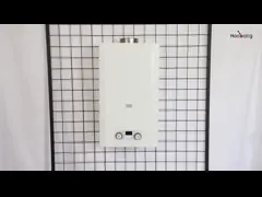 10liter cold plate ng gas water heater manual control knob white