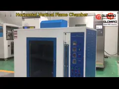 AC 220V 50Hz Needle Flame Test Equipment For Non Metallic Materials
