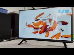 hifi 32 inch frameless smart tv uhd smooth operation with android system