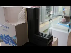 custom double glazed aluminum window tempered glass awning window for bathroom