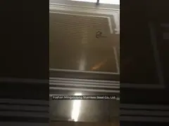 etched mirror 8k base color stainless steel sheet for elevator