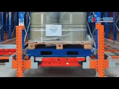 radio shuttle pallet racking pallet runner rack warehouse storage rack