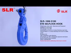SLR1006- G100 CLEVIS SELFLOCK HOOK