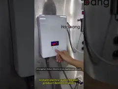 touch control instant electric water heater for shower 6kw
