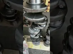 s6d102 6bt excavator crank and shaft wa200pt wa250 pc200-7/6 6735-01-1310