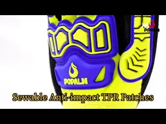 OEM TPR PVC Anti Impact Safety Glove Patch per cucire i guanti in pelle