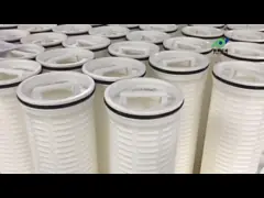 ポリプロピレン 高流量フィルタ カートリッジ 吸入 圧力 交換 2.5bar