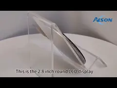 2.76 дюймов 480x480 Круговой IPS TFT LCD Модуль MIPI Интерфейс 300 нит 2,8 дюйма Круглый дисплей