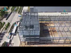 economical prefabricated metal warehouse fast constructionn speed rapid installation rate
