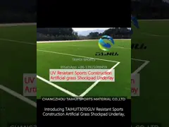 Impianti sportivi resistenti ai raggi UV Trapianto di erba artificiale