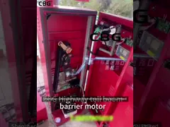 Sistema di barriere per ingressi e uscite di cancelli di parcheggio esterni con una lunghezza di fiocco di 1,5-6 m