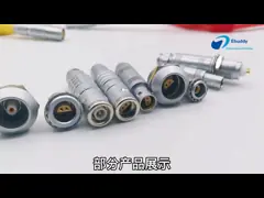 Lemo Coaxial Connector FFA ERA Series Single-core Half-Moon Aviation Plug Socket