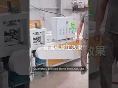 Automatische voeding Blind Road Stone Machine Stone Grooving Machine