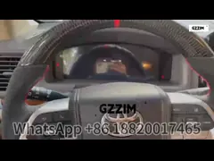 toyota land cruiser lc200 upgrade digital gauge cluster lcd display module screen