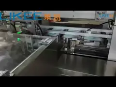 automatic plc control foil paper packing and sealing machine with hot melt adhesive