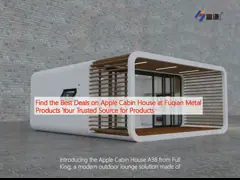 Apple Cabin Luxury Prefab Modern Design Tiny House Villa Container